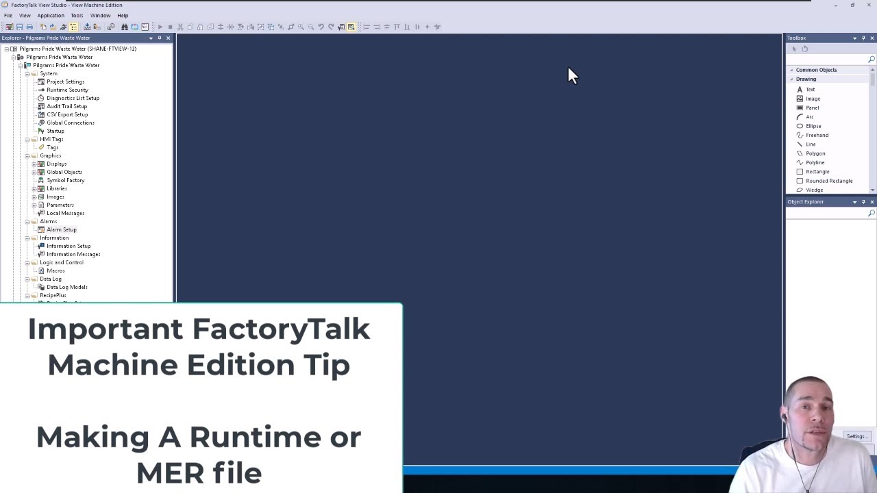 Important FactoryTalk Machine Edition Tip for Making Runtime Files or ...