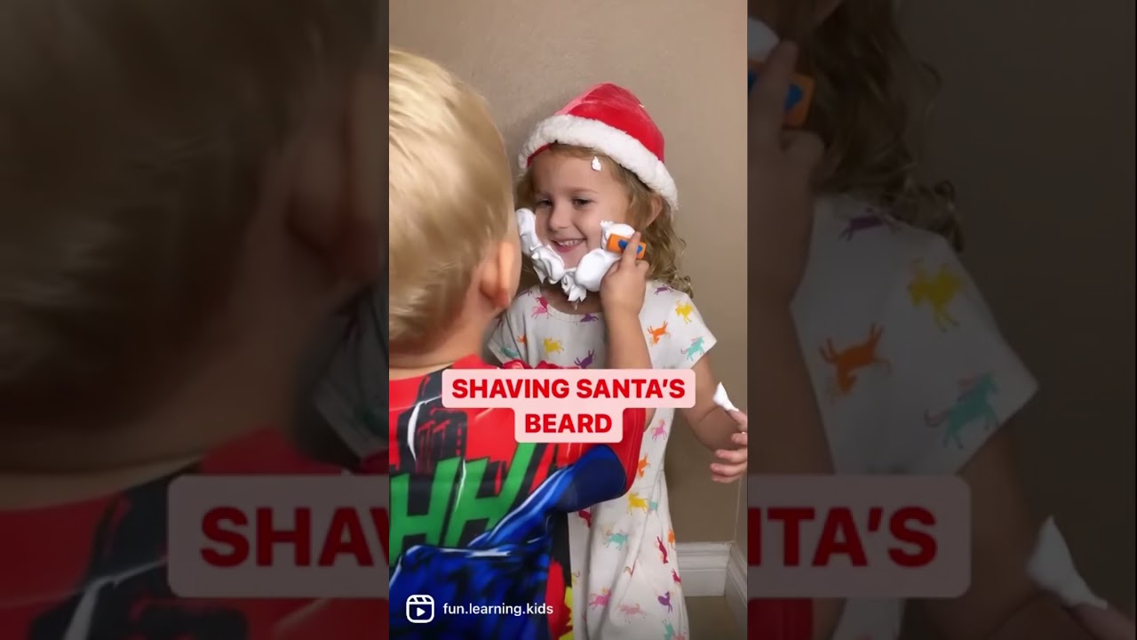 Shaving Santa’s Beard! #christmasactivities #christmascrafts # ...