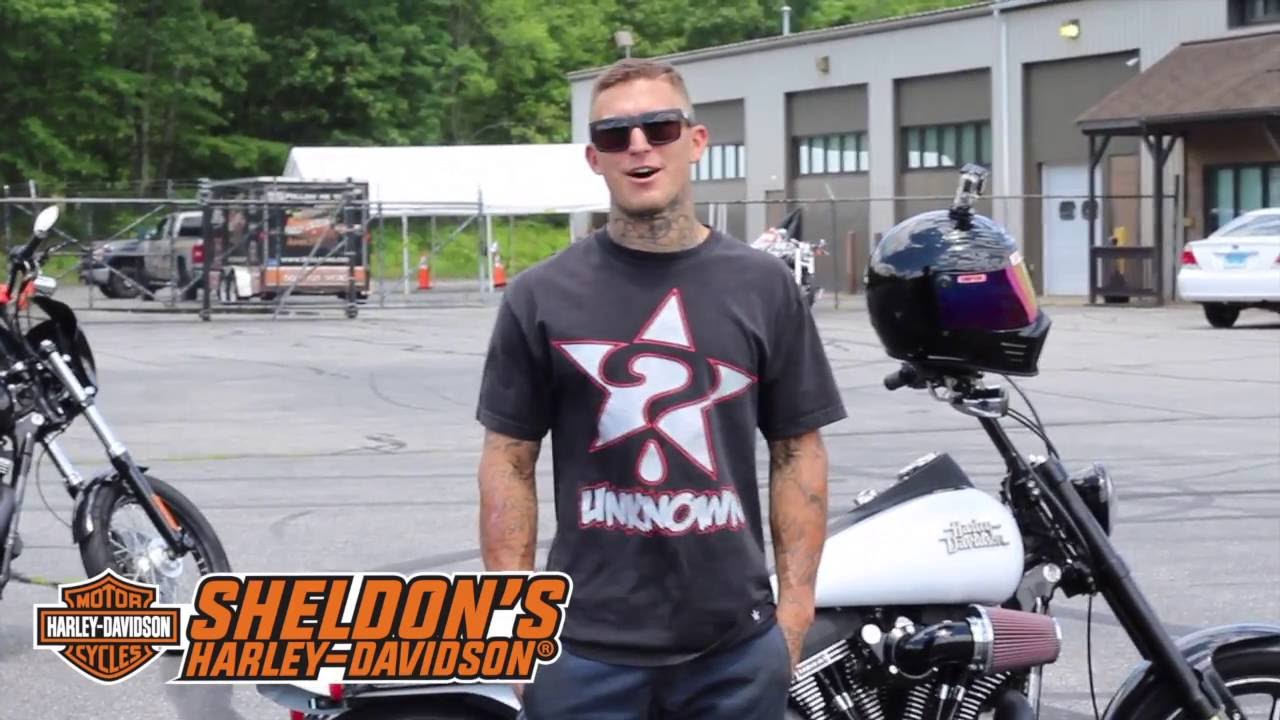 Teaser Seth Brisson Unknown Industries Tests Sheldon's H-D 2016 120R ...