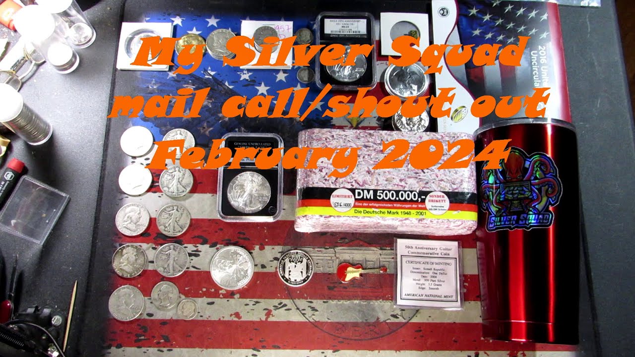 My Silver Squad mail call, package opening and shout out -- February ...