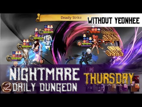 Seven Knights - Nightmare DD (Thursday) without Yeonhee - YouTube