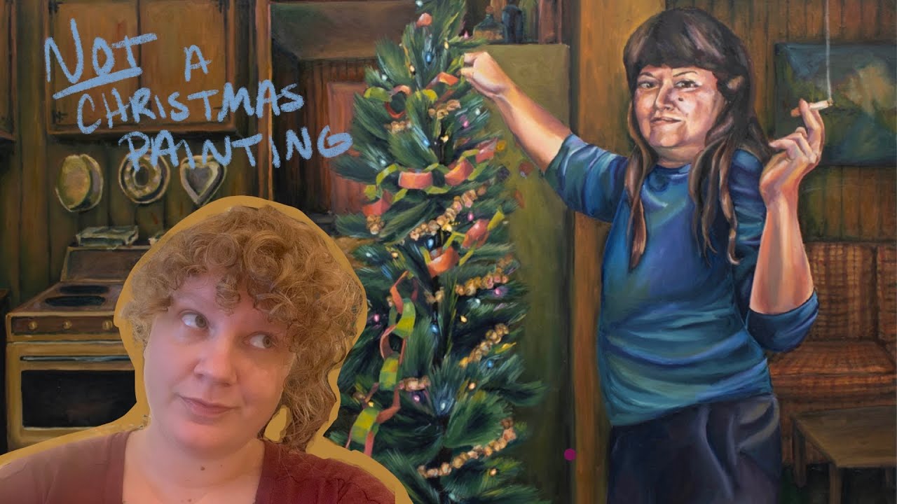 An Oil Painting for a Missing Person (timelapse and storytime) - YouTube
