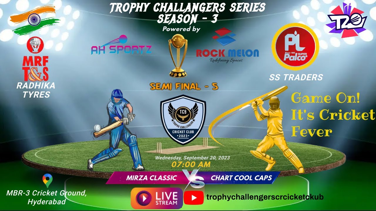 Trophy Challengers Series (TCS): Season 3 | Semi Final -5 | Chart Cool ...