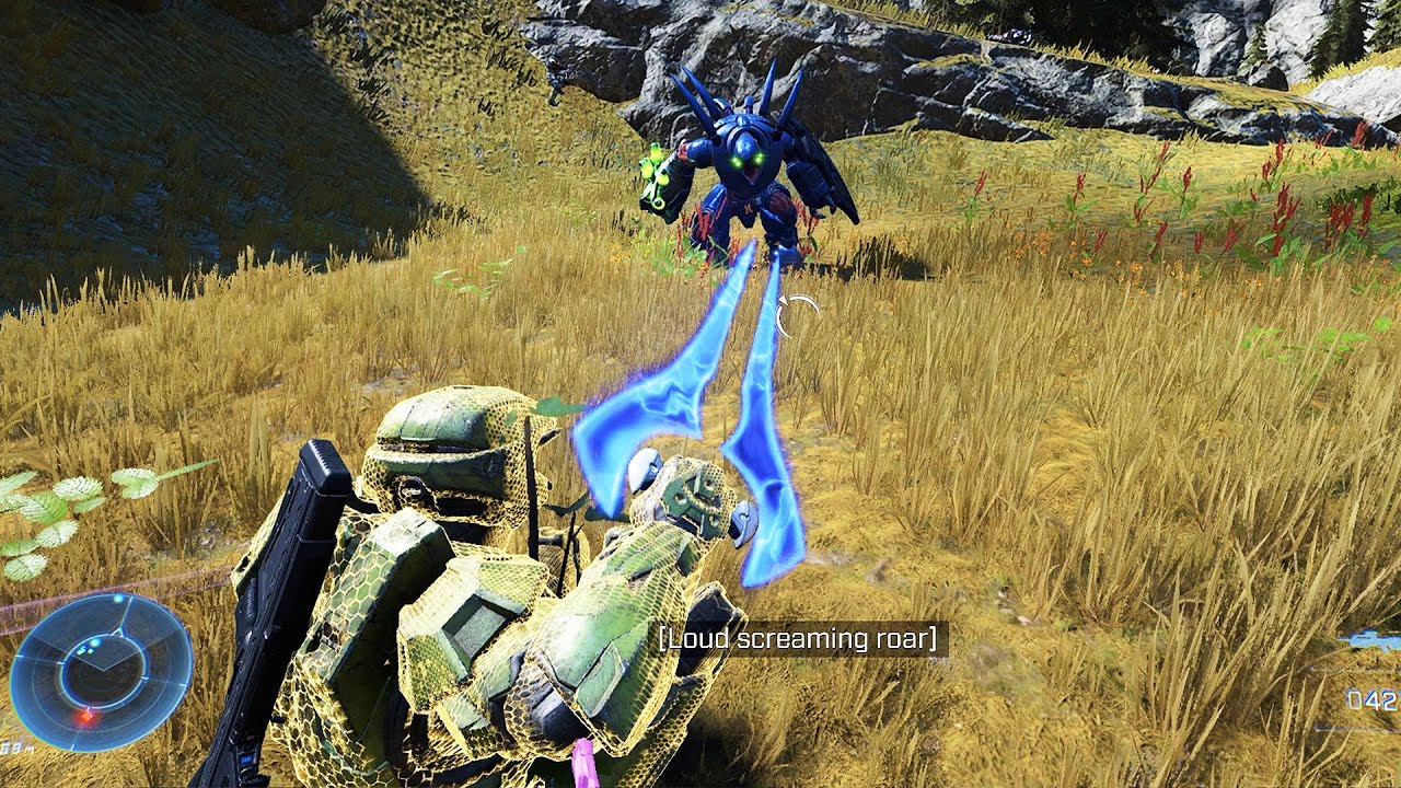 3rd person Master Chief vs Hunters and more on Legendary... (Halo ...