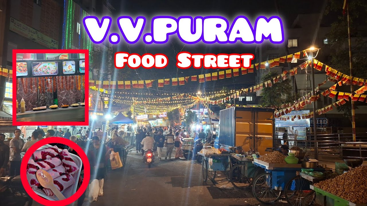 V.V.PURAM Food street 🤤|VVPURAM |Bangalore|2025|Karnataka |#trending # ...