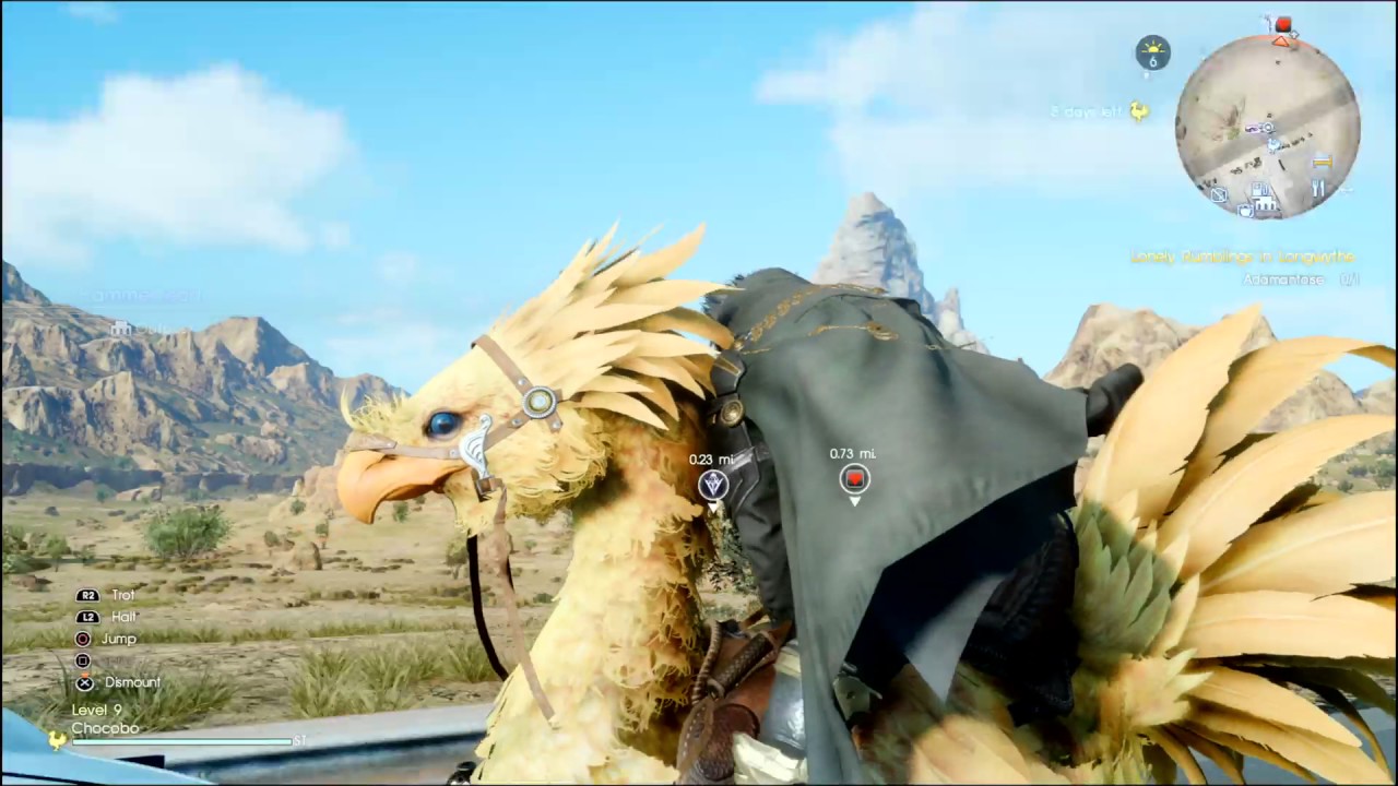 Final Fantasy XV Time to battle Adamantoise - YouTube