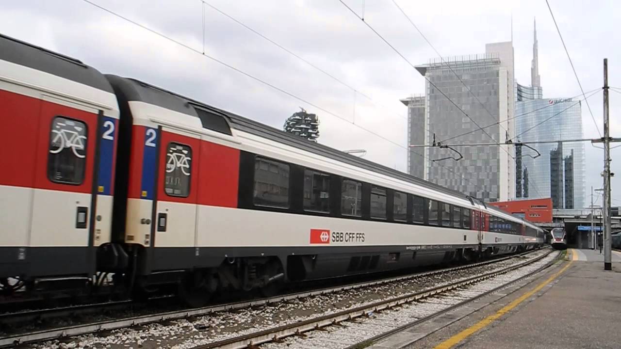 Eurocity "Straordinario EXPO 2015" 308 Rho Fiera Milano - Zurich (E444 ...