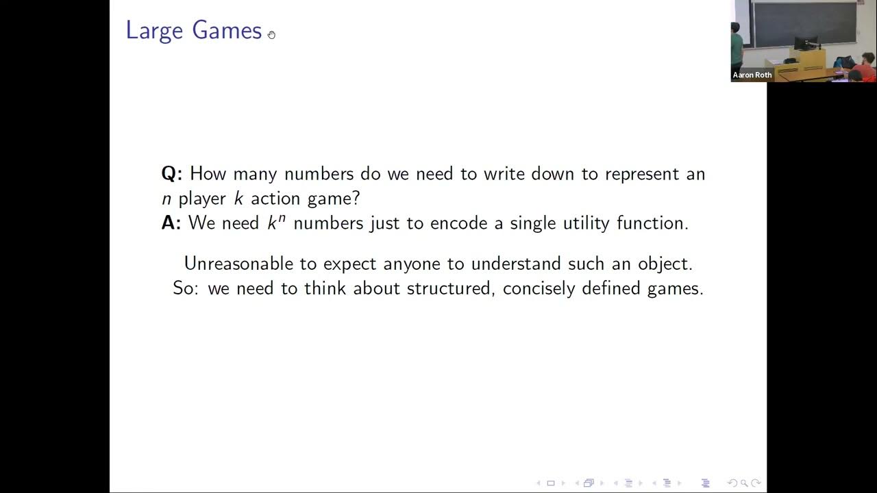 NETS 4120: Algorithmic Game Theory, Lecture 3 - YouTube