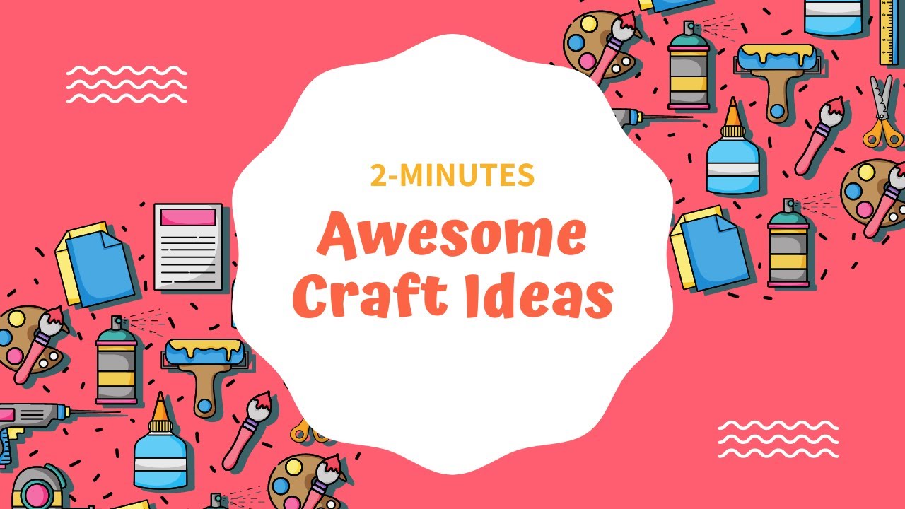 Awesome Craft Ideas || 2 Minutes Craft || - YouTube