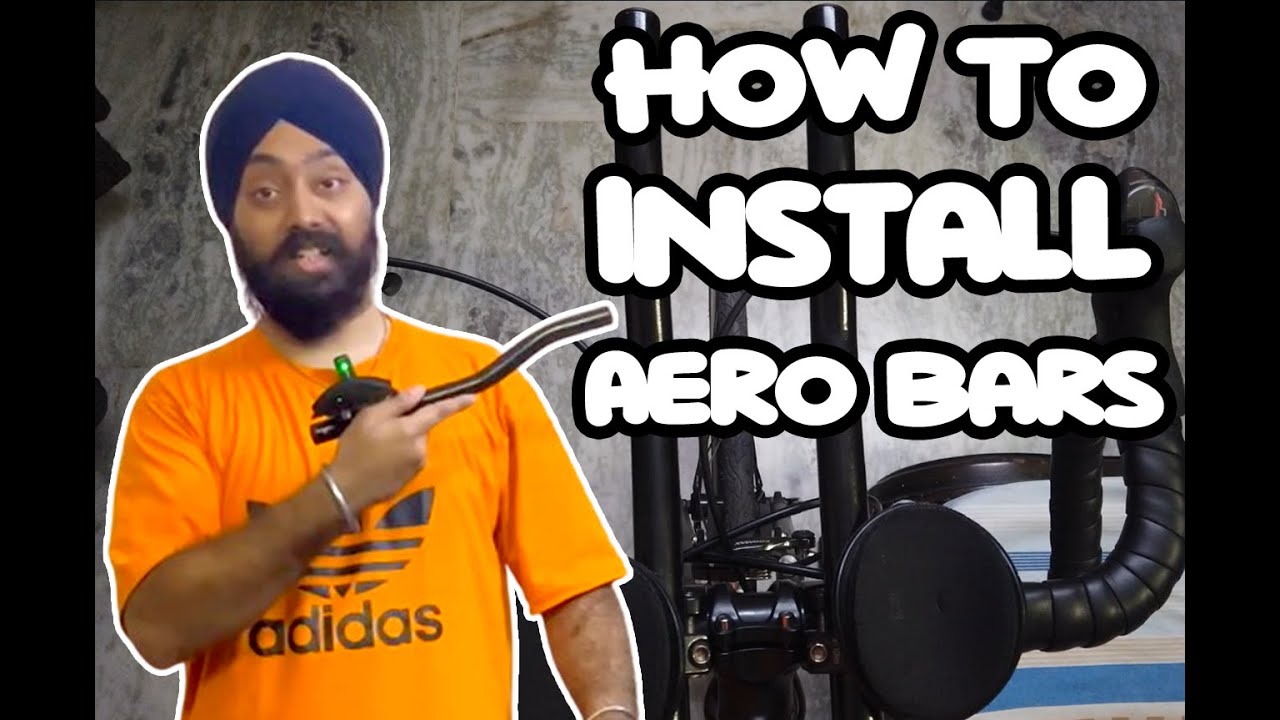 How To Install Aero Bars - Road Bike - YouTube