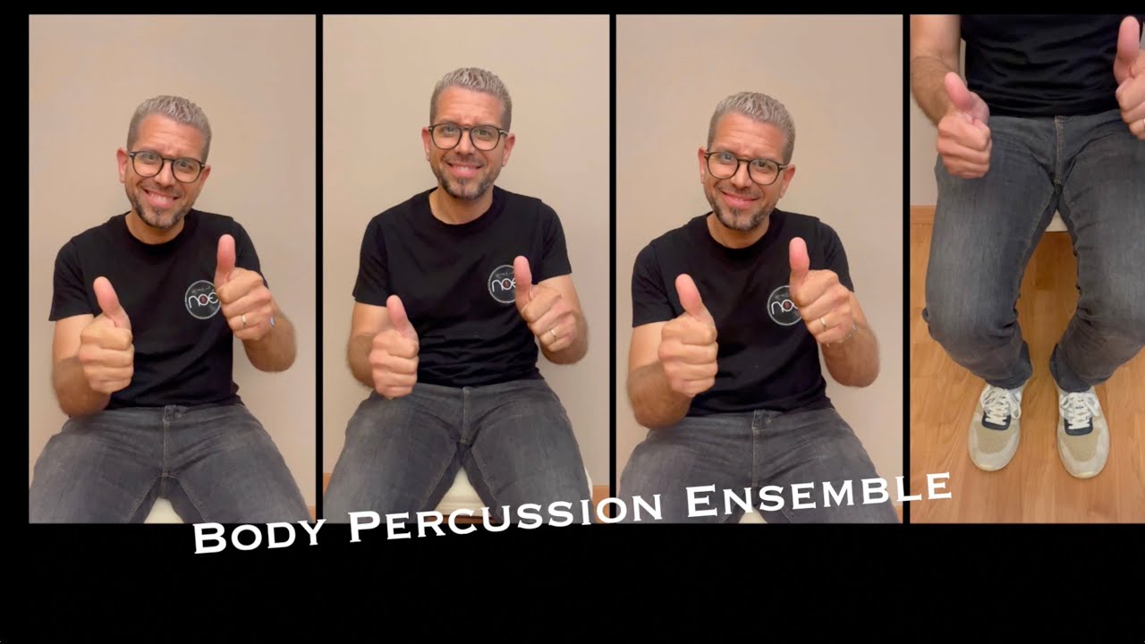 Body Percussion Ensemble - Percusión corporal en grupo - YouTube