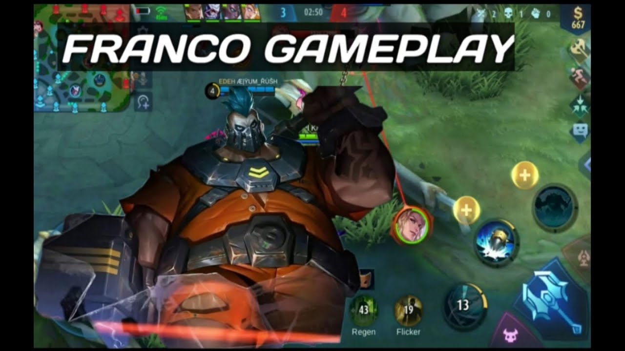 FRANCO GAMEPLAY•| LEGENDARY KILL - YouTube