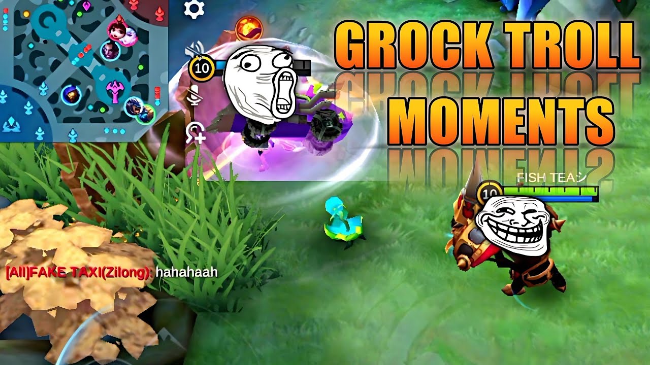GROCk Troll Moments | Blocking Johnson's Way |MLBB - YouTube