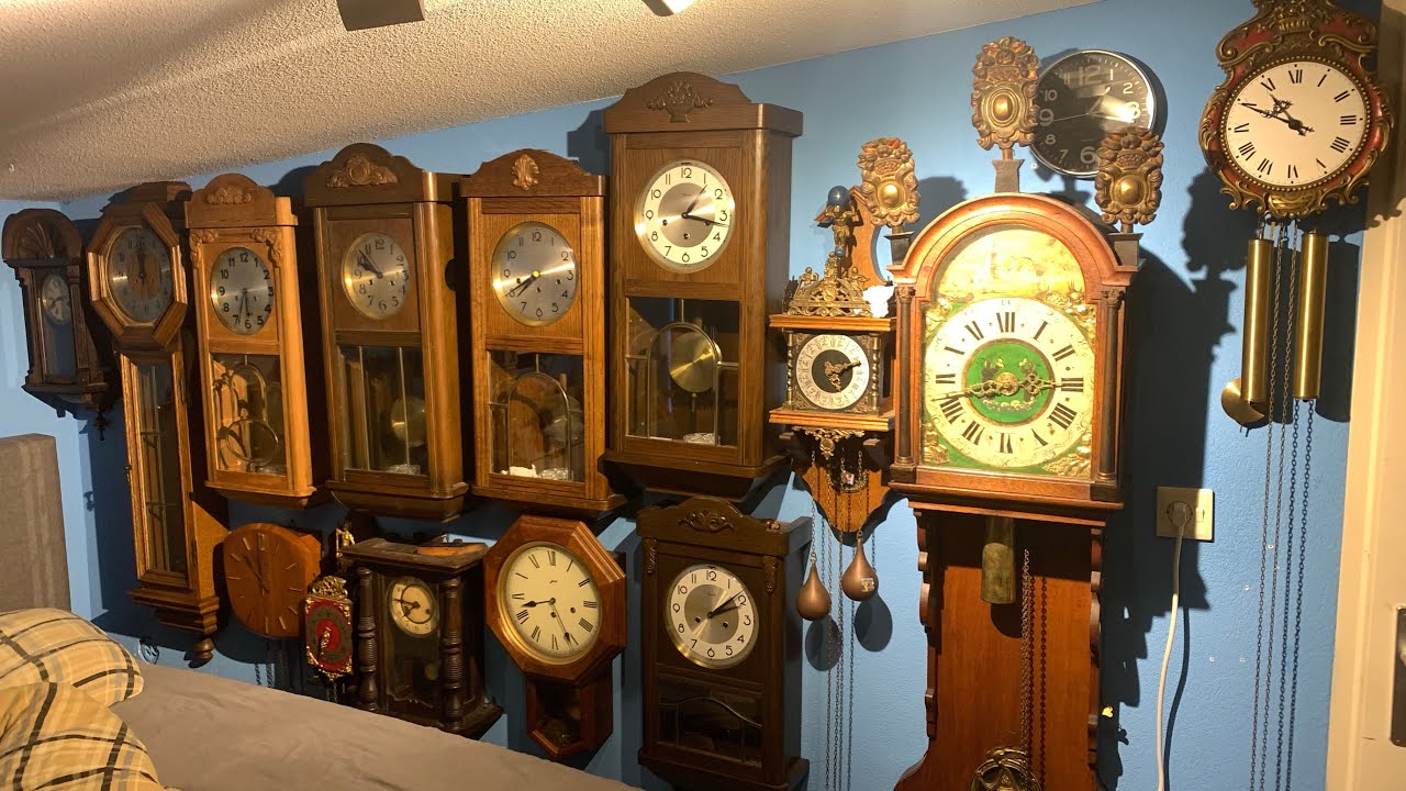 My clock collection 27 (as of February 2 2024) - YouTube