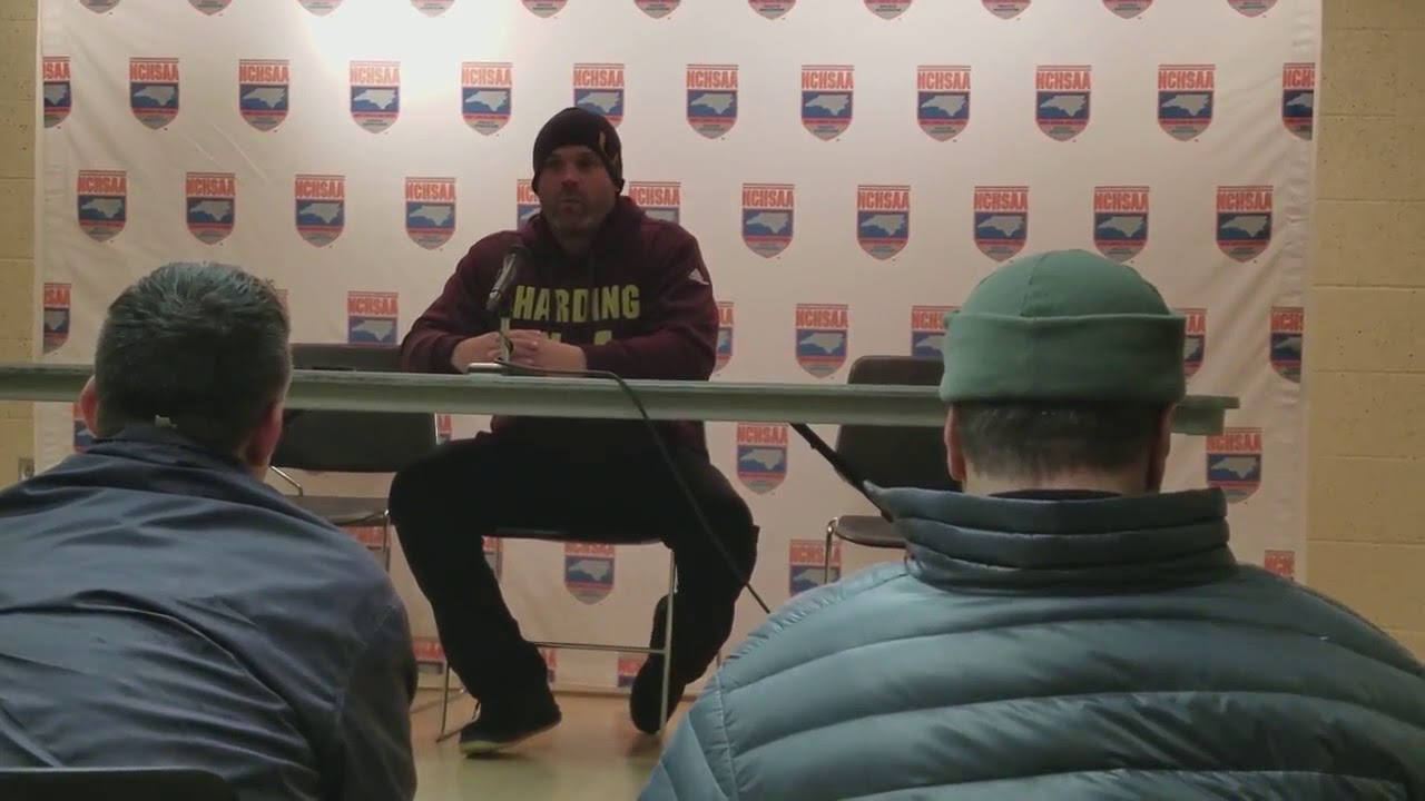State Champion Harding Head Coach Sam Greiner Press Conference - YouTube