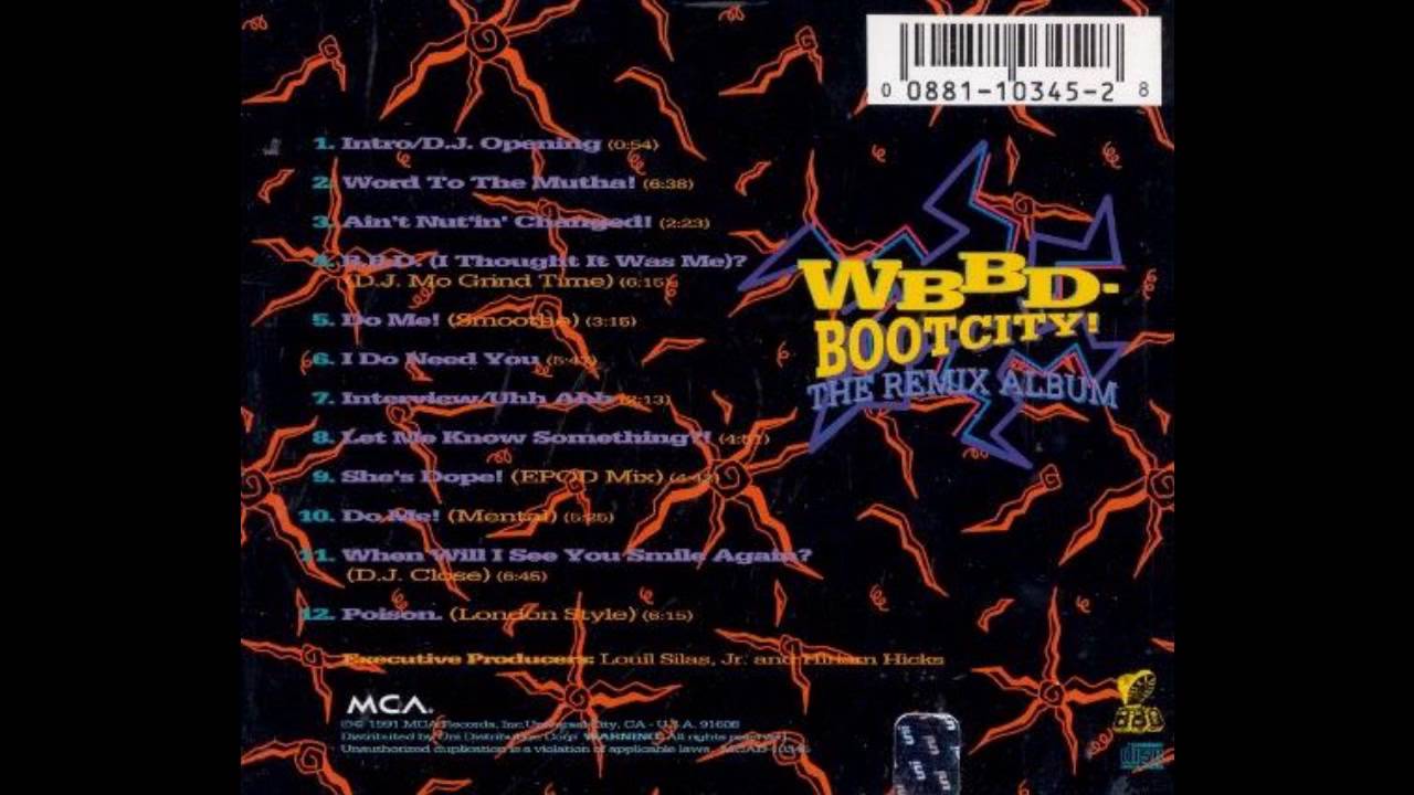 Bell Biv DeVoe - WBBD-Bootcity!: The Remix Album (Full Album) - YouTube