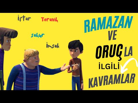 ORUÇ ve RAMAZANLA İLGİLİ KAVRAMLAR - dindersi video