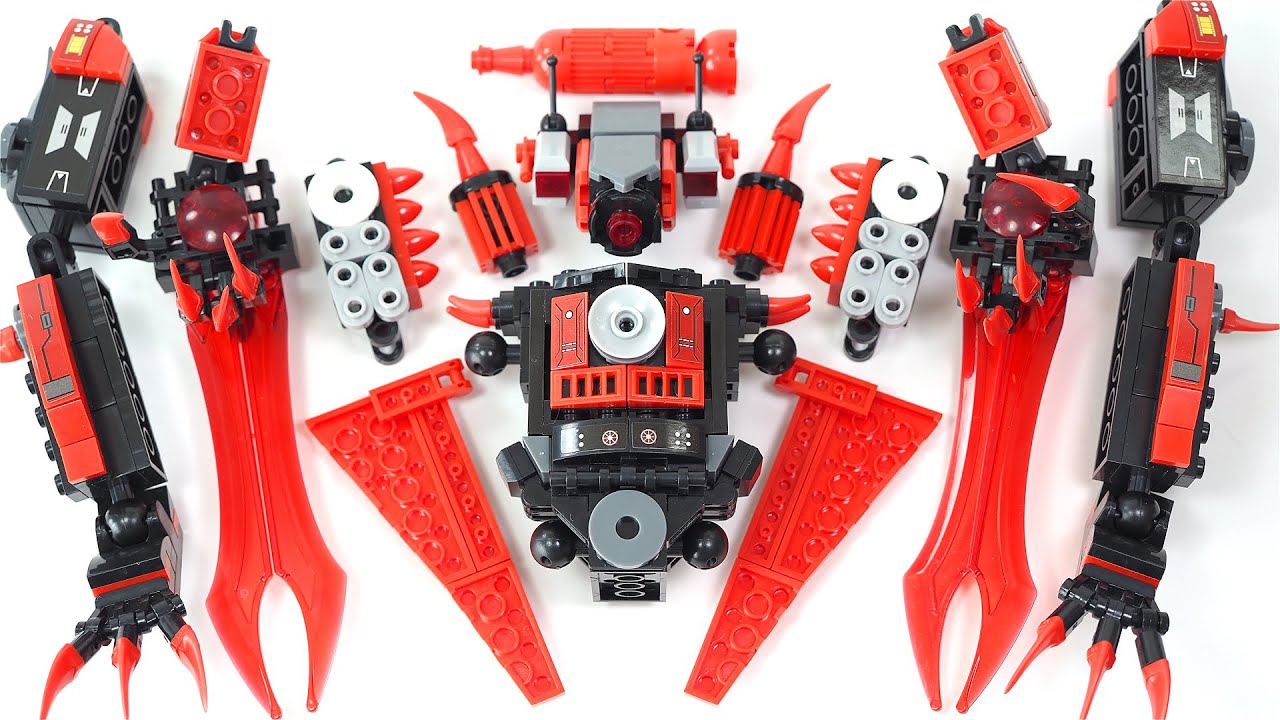 LEGO Skibidi Toilet War | The Unleashed Tri-Titan | Upgraded Tri-Titan ...