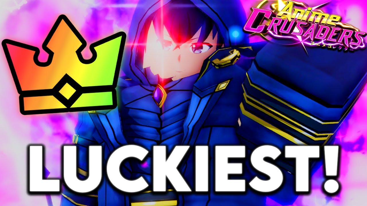 Getting LIMITED Shadow Atomic Crusader 0.1% In Anime Crusaders! - YouTube