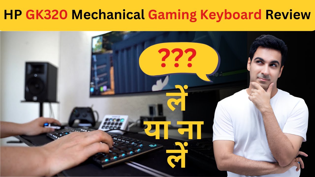 HP GK320 Mechanical Gaming Keyboard Review - YouTube