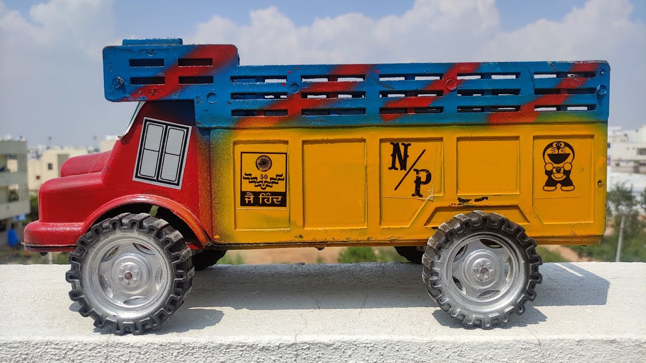 Mini Lorry riding video SJ Toys World - YouTube