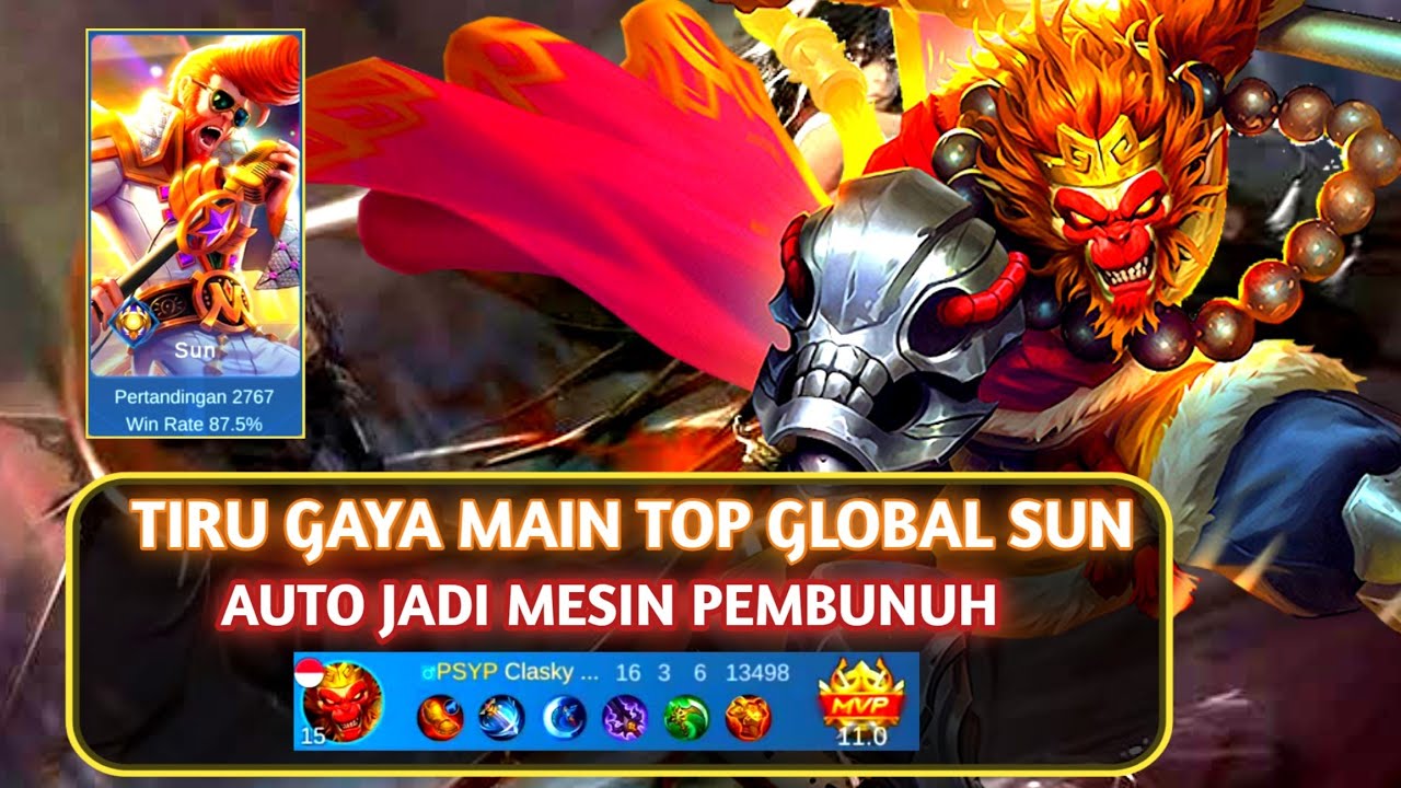 Tiru Pola Main Top Global Sun, Auto Jadi Mesin Pembunuh. 100% Jossss ...