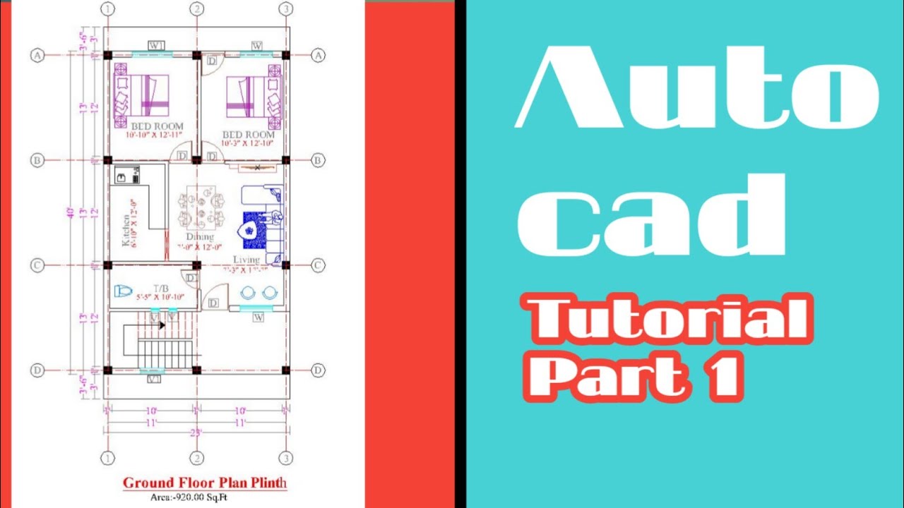 How to Create Simple House Plan In Autocad 🇳🇵 - YouTube