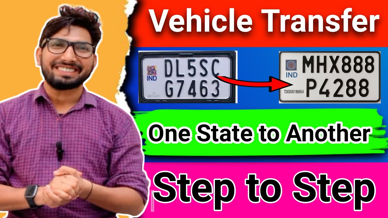 How to Vehicle Transfer from One State to Another / Full RTO Process ...
