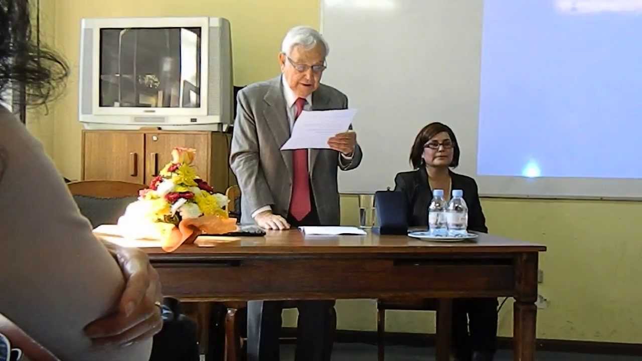 Charla de David Feuerstein I, Depto. de Alemán UMCE 2013. - YouTube