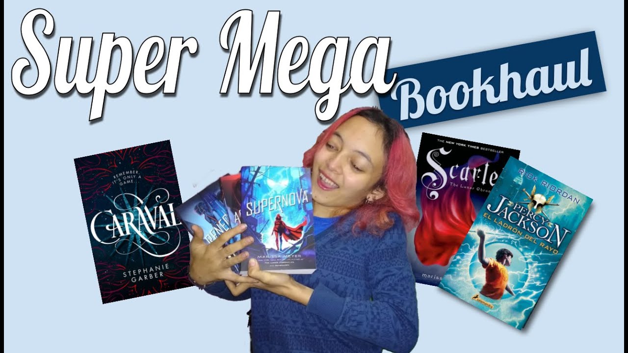 SUPER MEGA BOOK HAUL | todos los libros que compré este año - YouTube