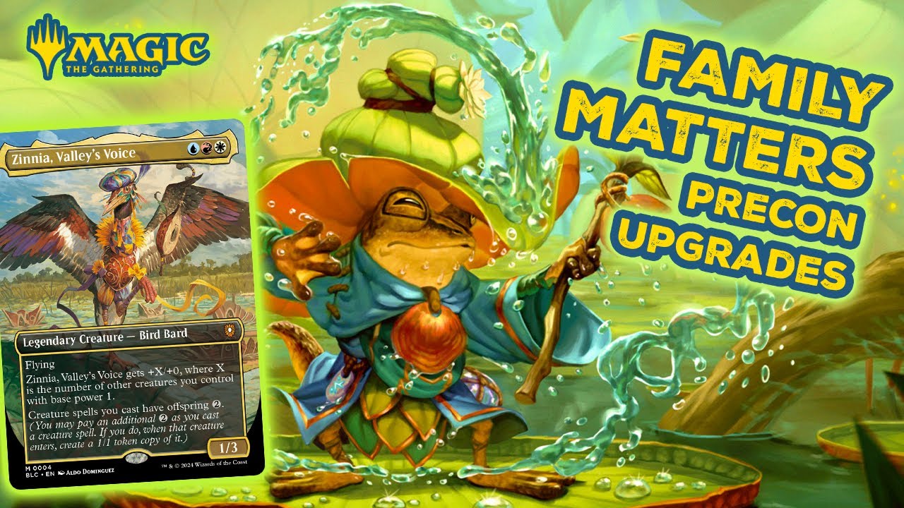 BRING THE WHOLE FAMILY - Family Matters - Bloomburrow Precon Upgrade ...