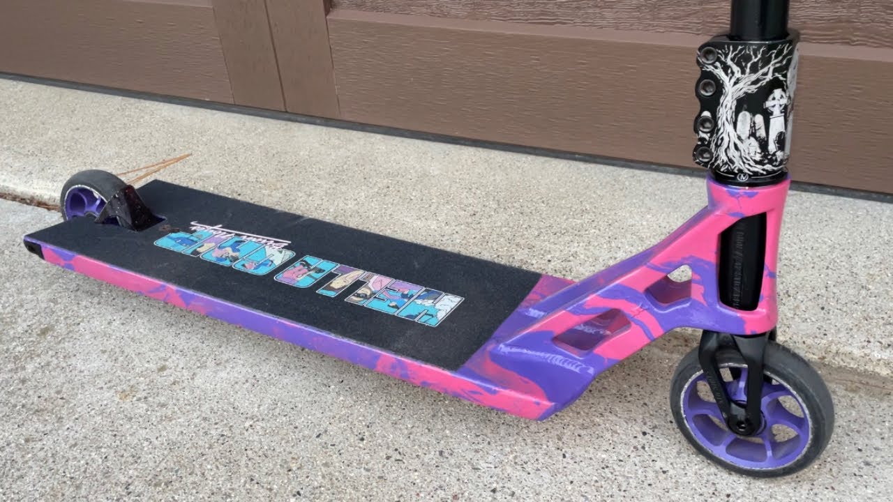 MY NEW CUSTOM STREET SCOOTER! - YouTube