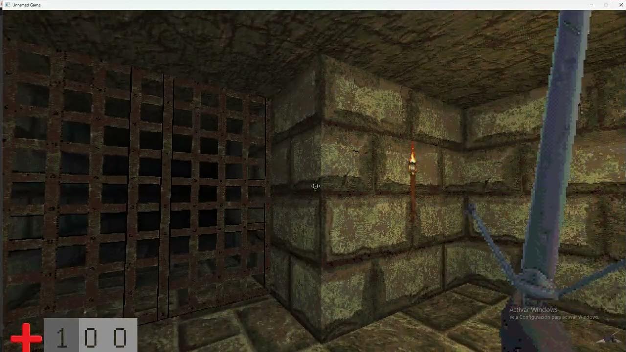 Added a metal gate - Dungeon Crawler | micro game devlog #0 - YouTube