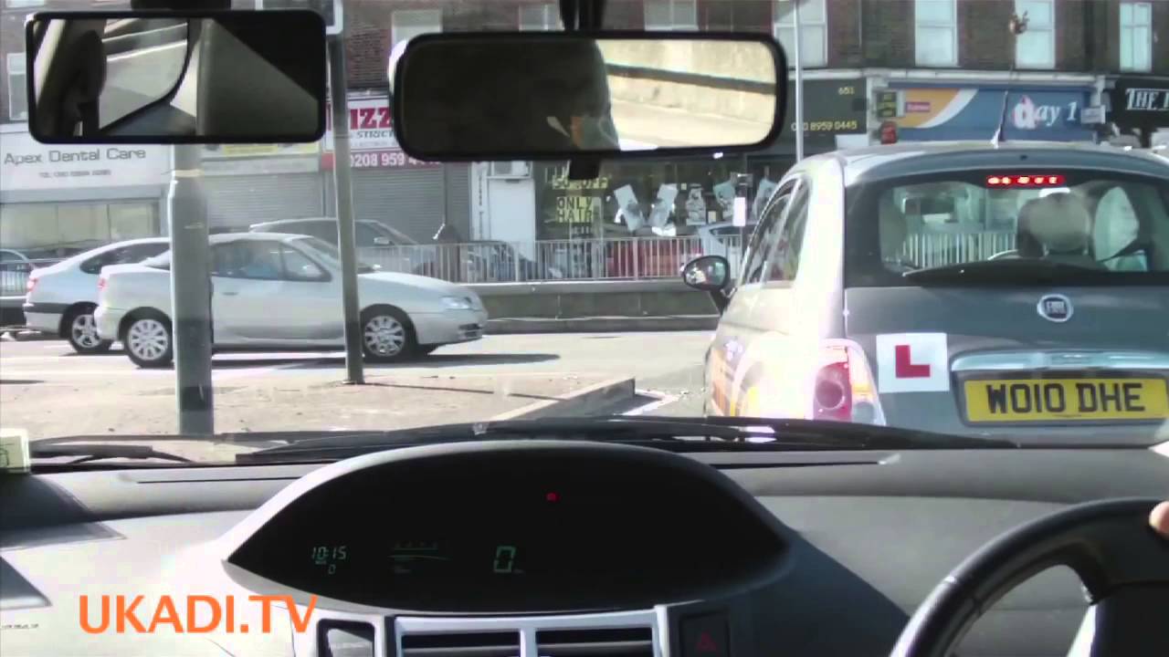 Apex Corner Multi lane roundabout turning right to Edgware - YouTube