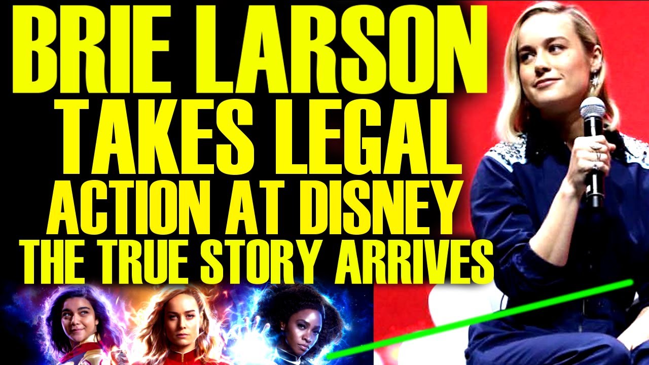BRIE LARSON LEGAL BATTLE AGAINST DISNEY AFTER THE MARVELS BOX OFFICE ...