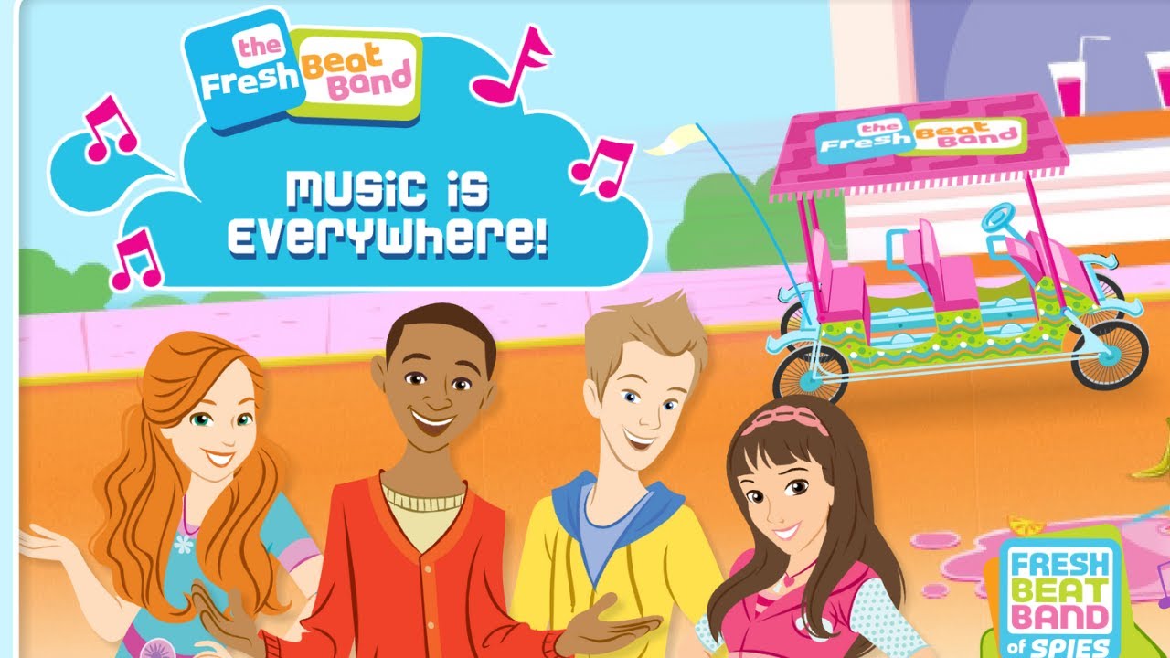 FRESH BEAT BAND: Music is Everywhere! 🎶 Let's Find ALL the Instruments ...