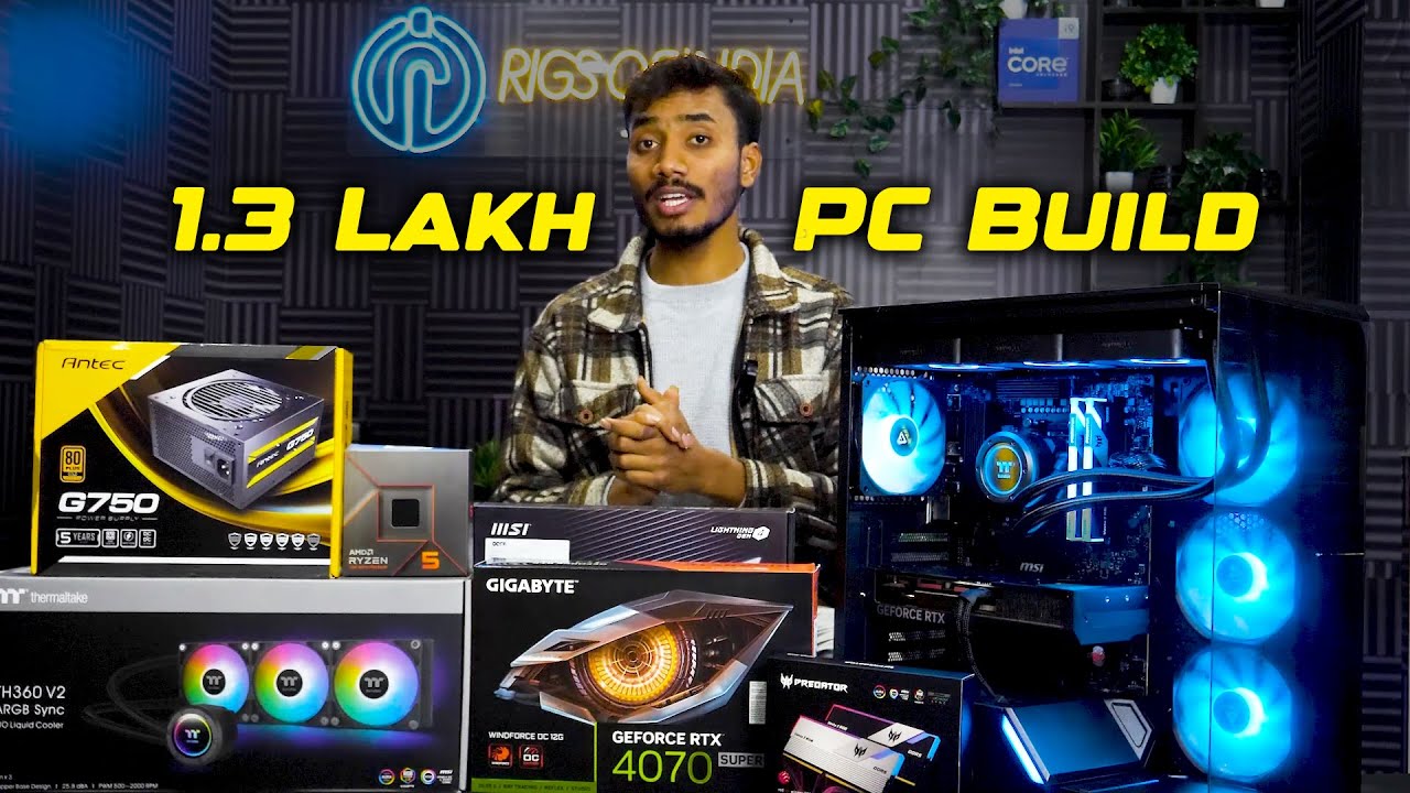 1.3 Lakh Gaming & Editing Pc Build / Pc Build in Nehru Place #pcbuild # ...