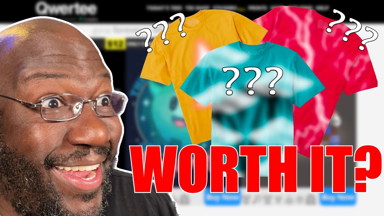 Surprise Shirt Unboxing from Qwertee - You Won't Believe What I Got ...