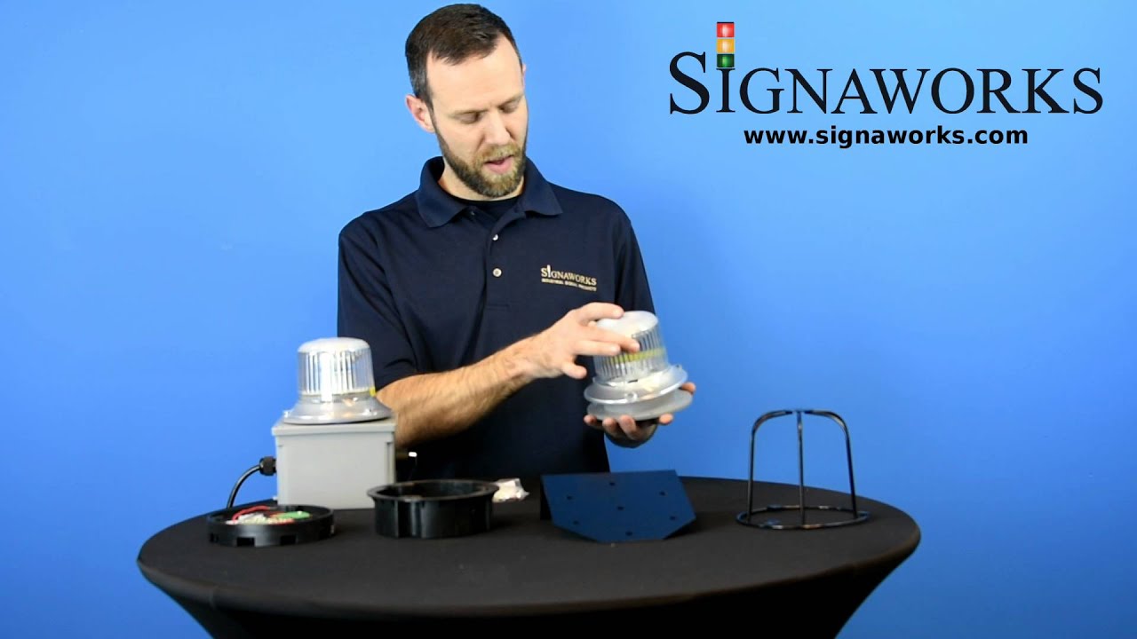 MX LED Strobe Light - Signaworks - YouTube
