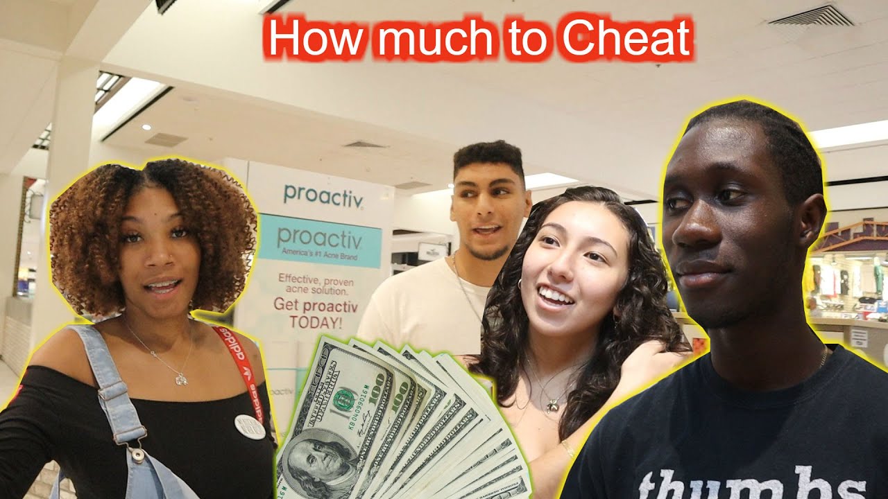 How Much Money Would You Take To Cheat ?? - YouTube