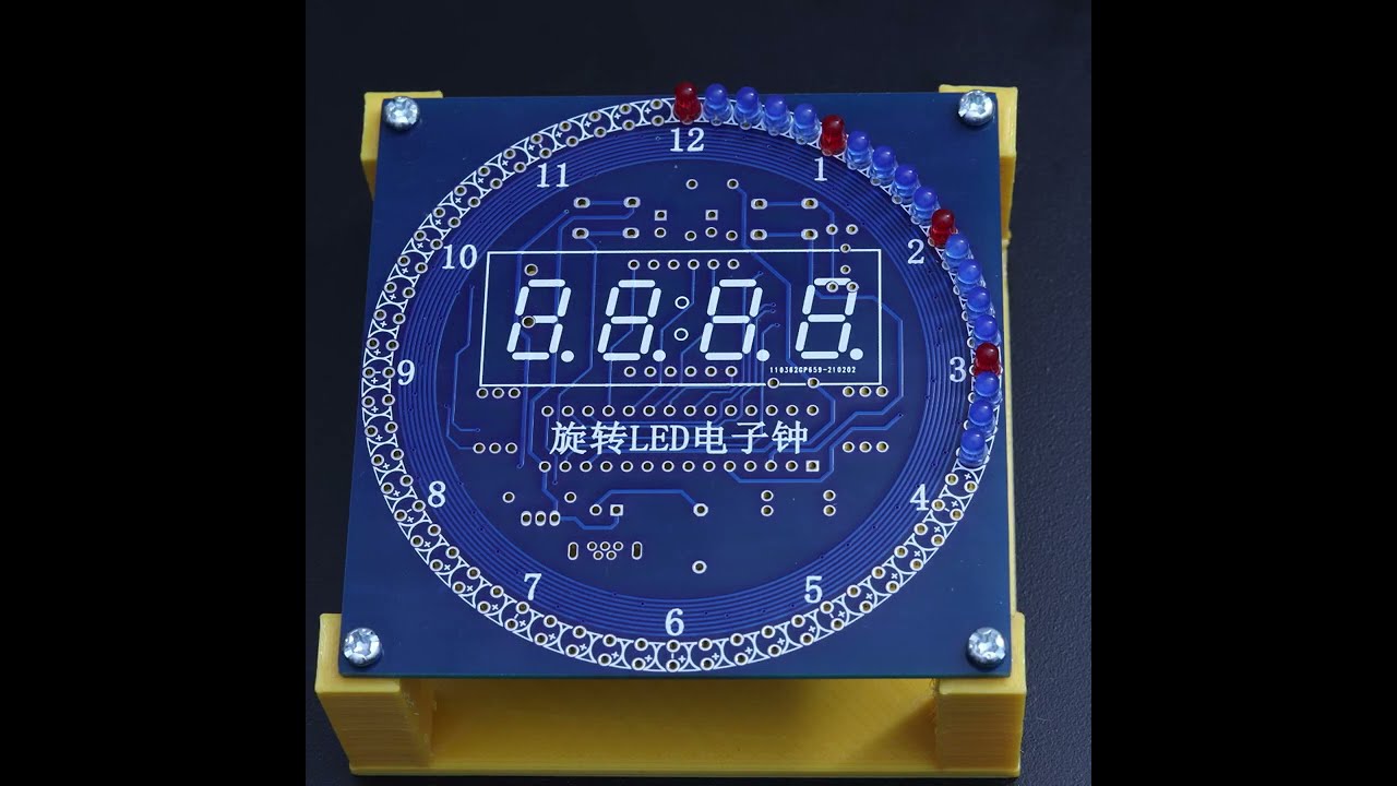 DIY Led Clock DS1302 - YouTube