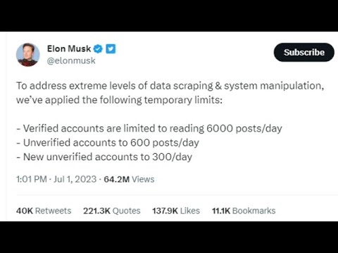 Elon Musk Trolls All Of Twitter - YouTube