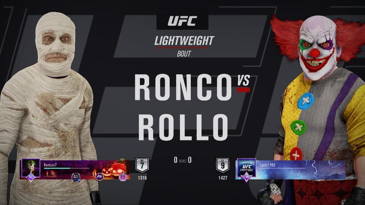 EA SPORTS UFC 4 Mummy VS Clown - YouTube