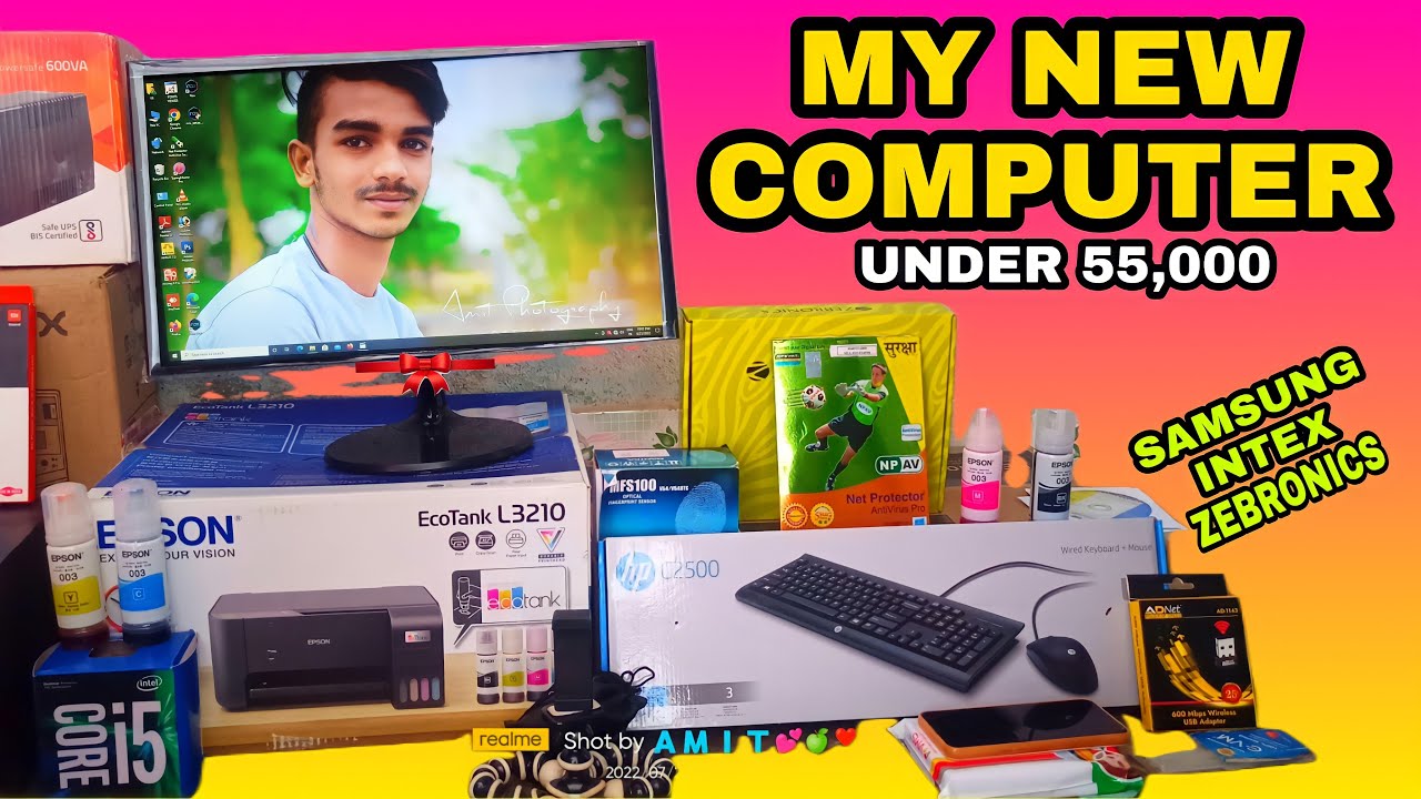 My New Pc Setup | My New Pc Build | My New Pc Preview #Pcbuild #Samsung ...