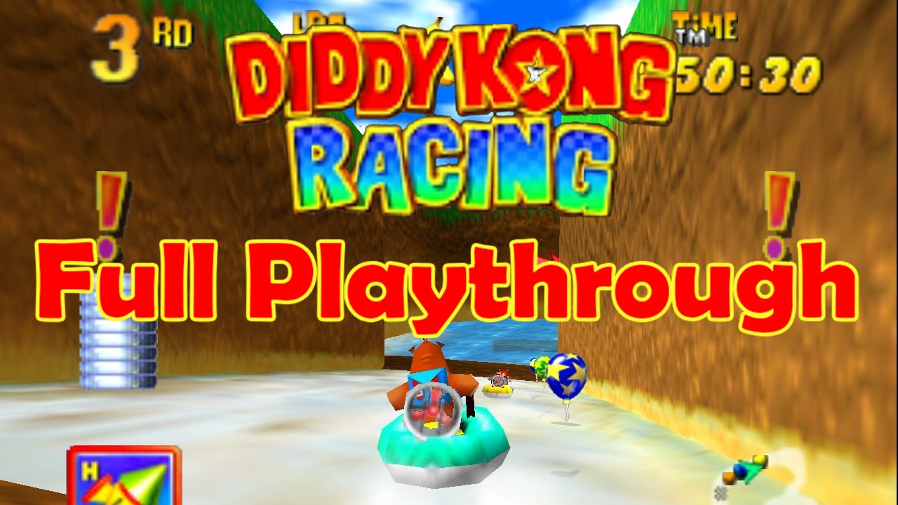 Diddy Kong Racing Full Playthrough Part 6: Dragon Forest - YouTube