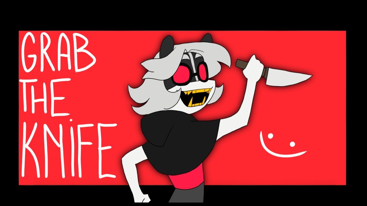 grab the knife / animation meme loop (flashing colours!) - YouTube