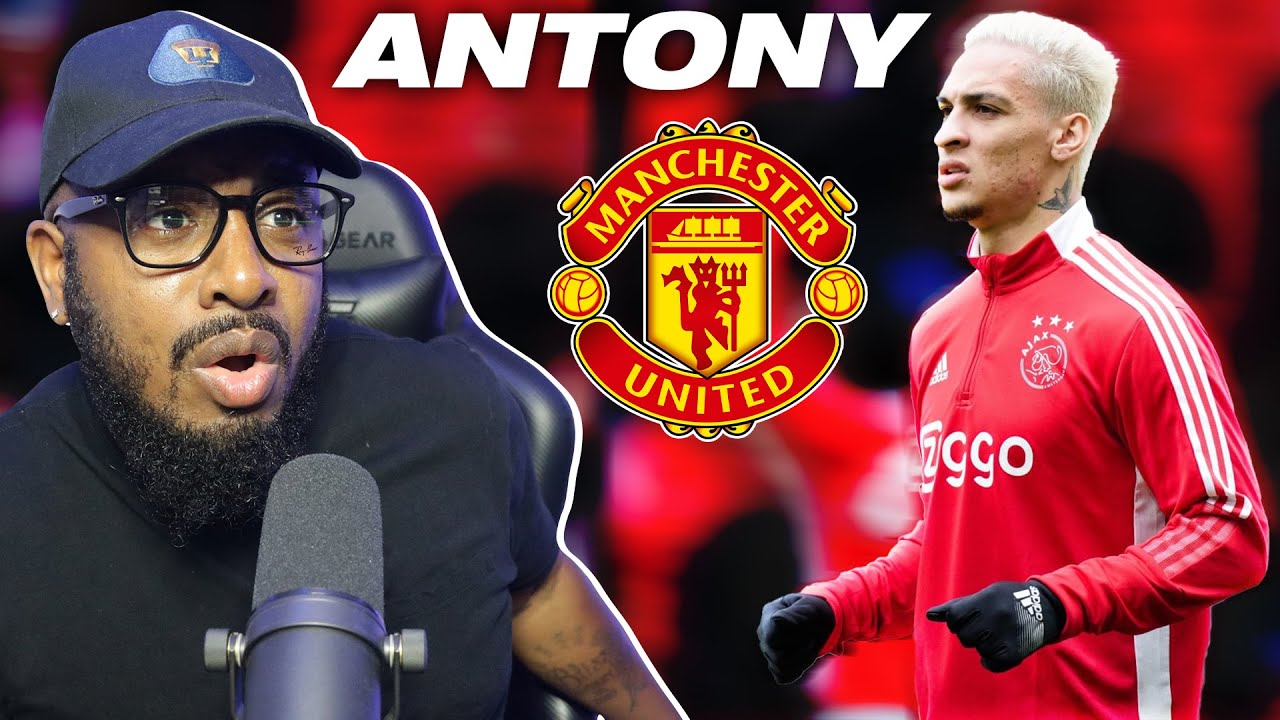 Antony Welcome to Manchester United 2022 Reaction - YouTube
