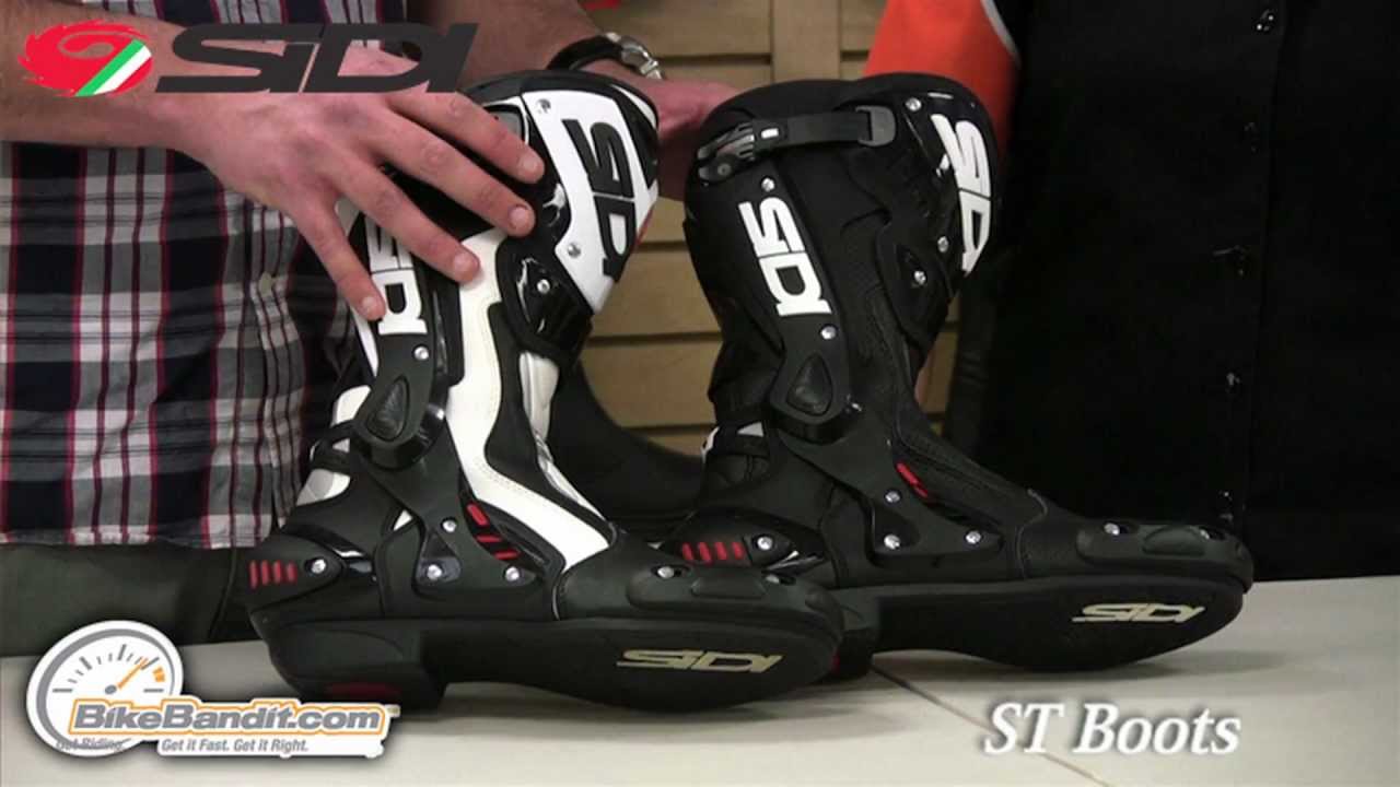 SIDI ST Boots at BikeBandit.com - YouTube