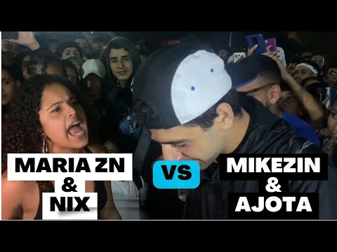 (Falou da Maquiagem! 🤣🤣)MARIA ZN & NIX x MIKEZIN & AJOTA | 1° FASE | 4 ...