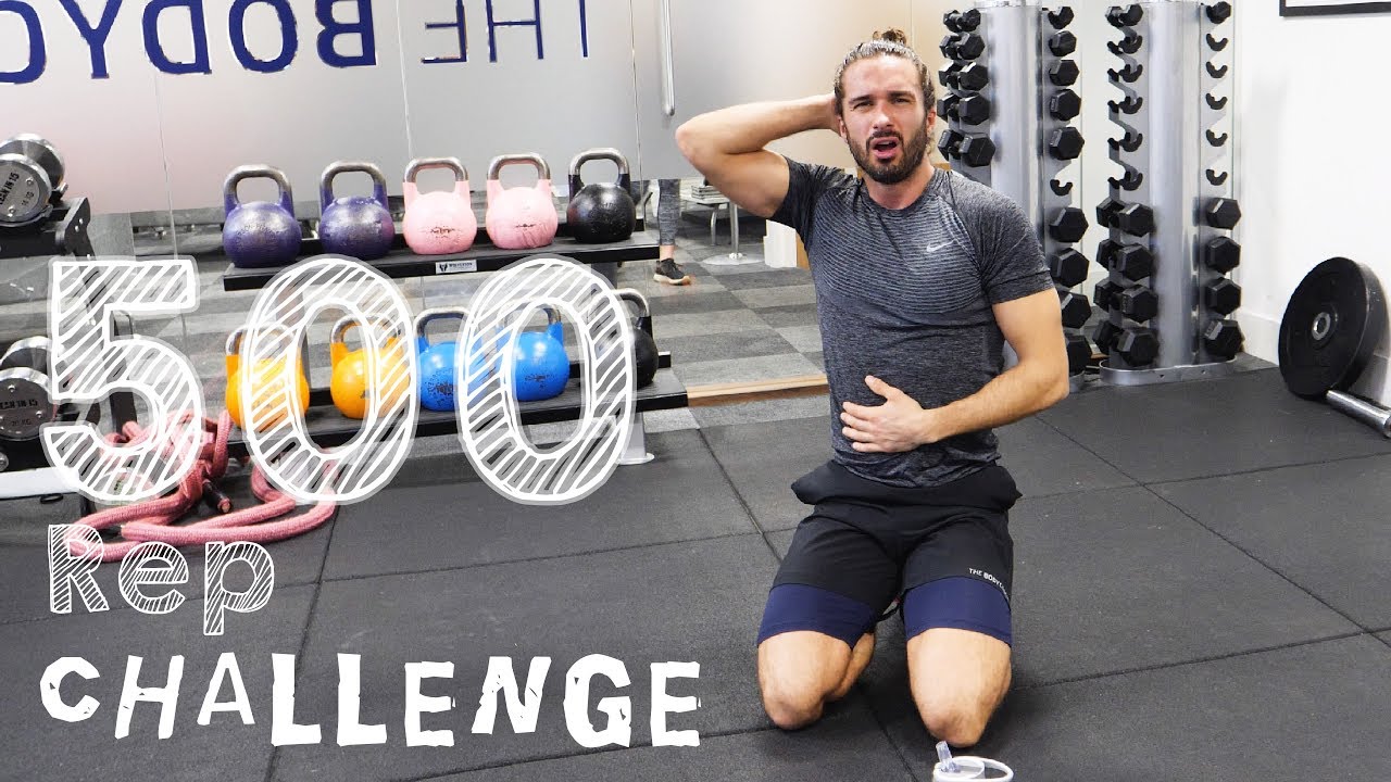 Brutal 500 Rep Workout Challenge To Celebrate 500K Subscribers | The ...